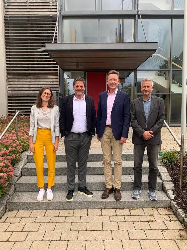 Landrat Sievers auf Gemeindebesuch in Hoßkirch