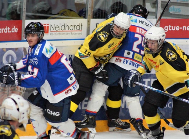 Auf dem Eis hat der EV Ravensburg alles im Griff