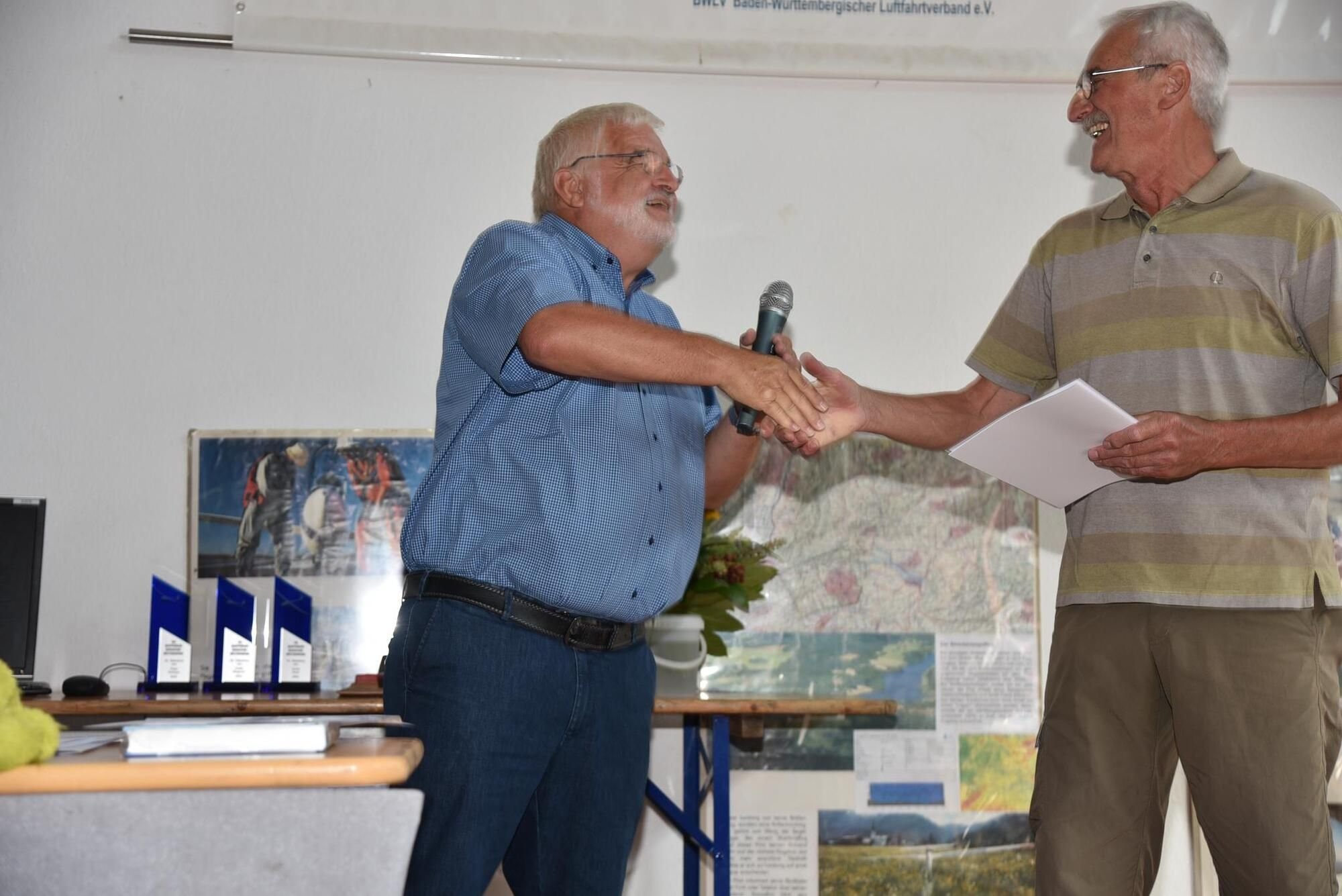 Anton Kaiser und Hans-Peter Grimm für Engagement geehrt