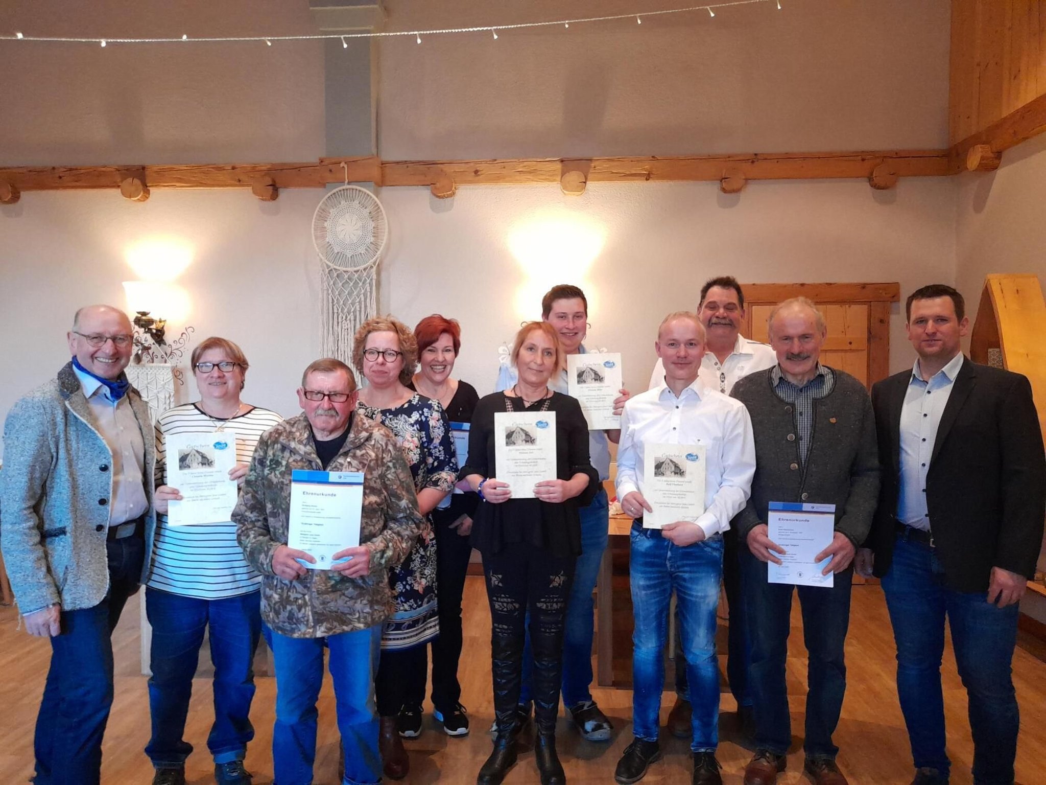 Die Metzgerei Joos ehrt langjährige Mitarbeiter