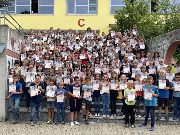 SpoSpiTo-Bewegungs-Pass an Grundschule