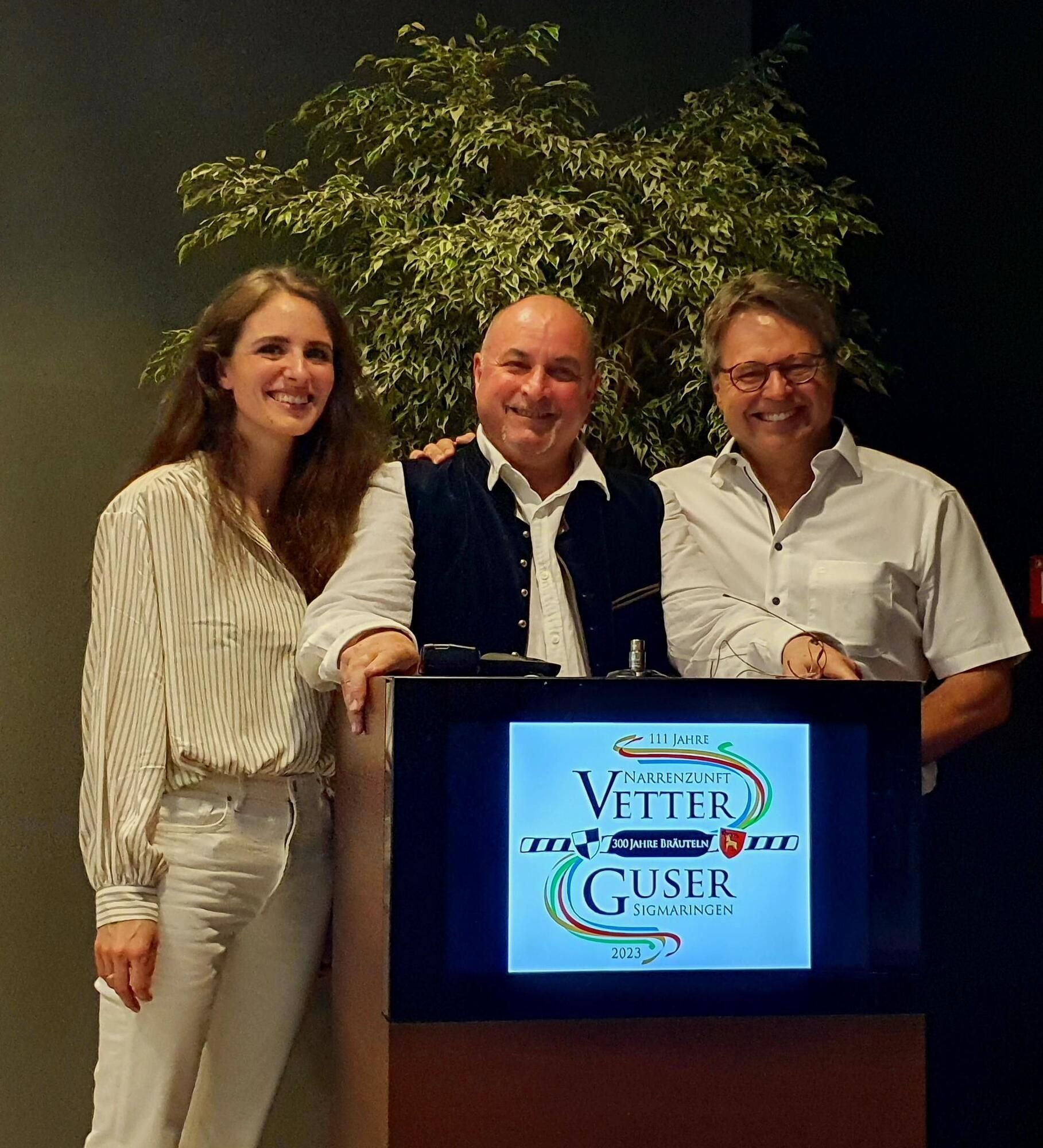 Vetter Guser freut sich auf seine Jubiläen