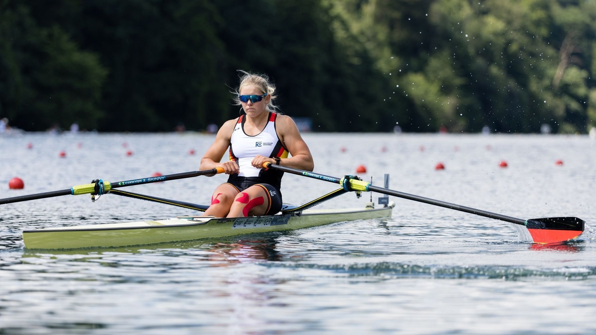 Deutsche Ruder-Einer erreichen Finale auf dem Rotsee