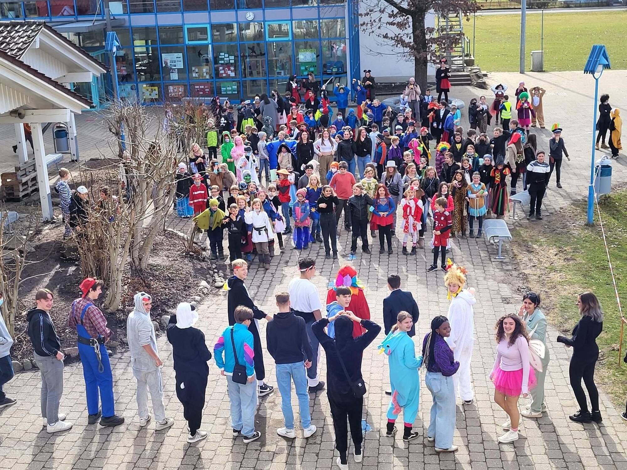 Fasnet an der Gemeinschaftsschule LSZ Amtzell