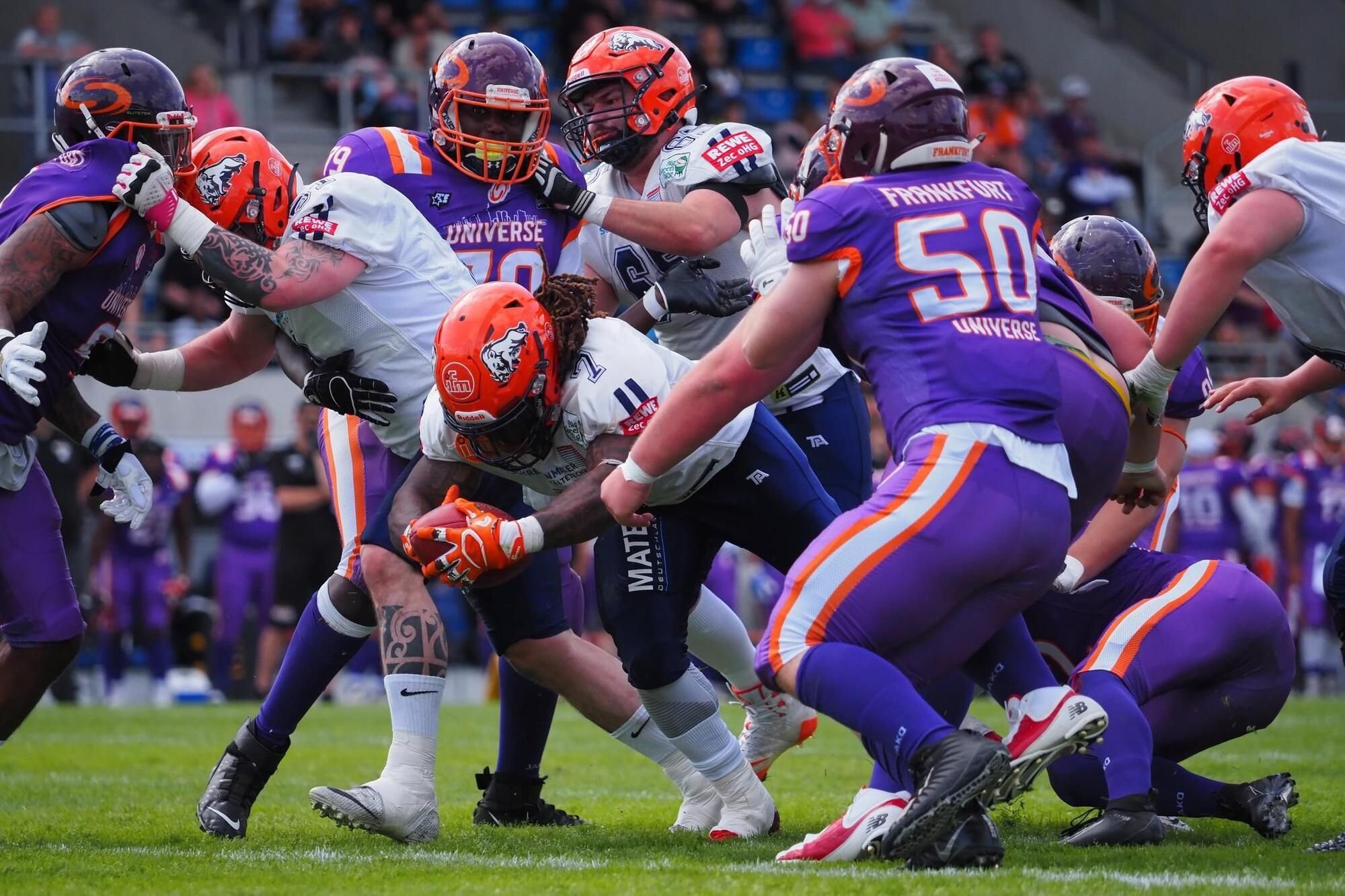 ifm Razorbacks Ravensburg dominieren Frankfurt zum Saisonauftakt