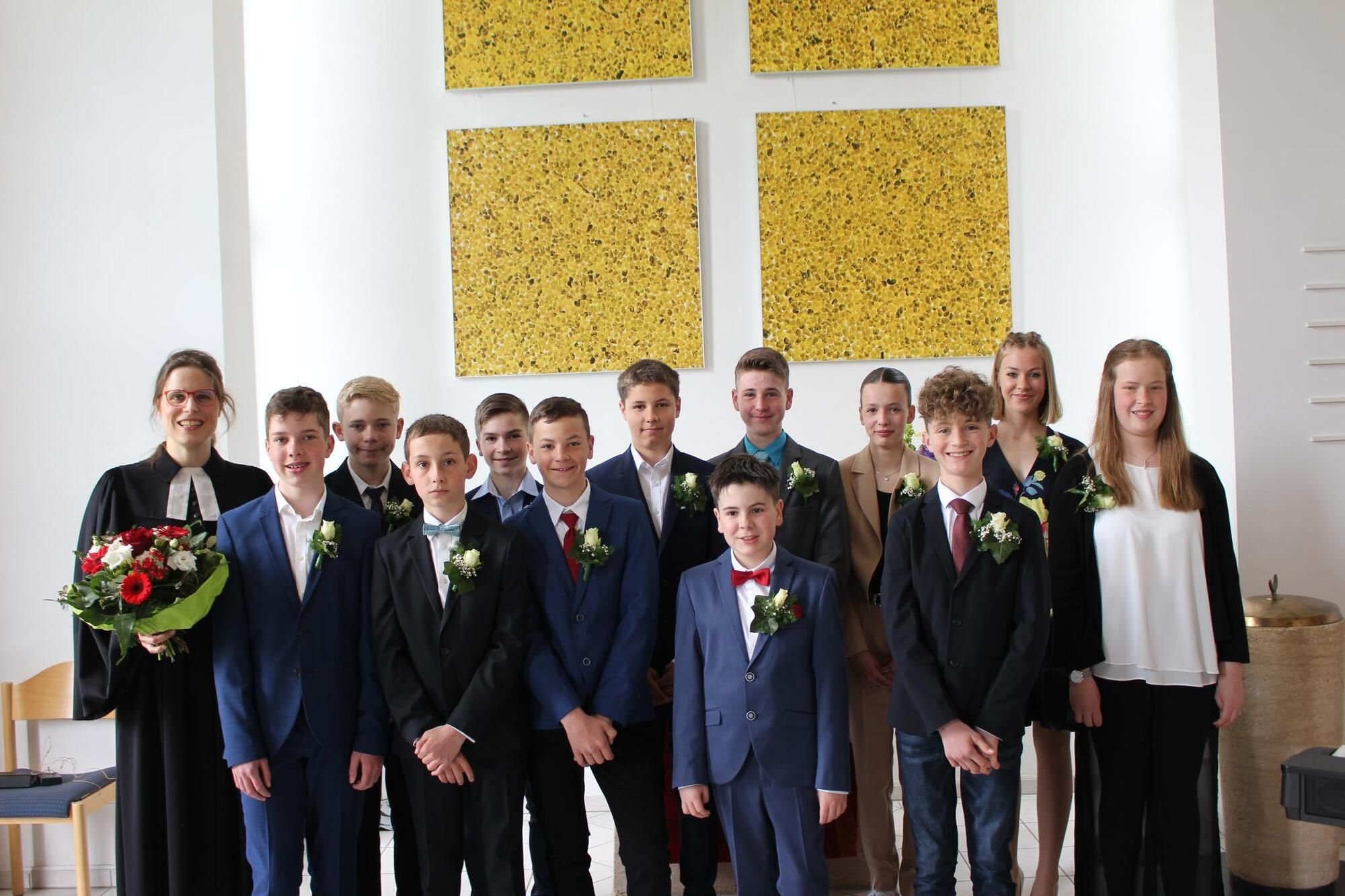 Konfirmation Kreuzkirche Möhringen