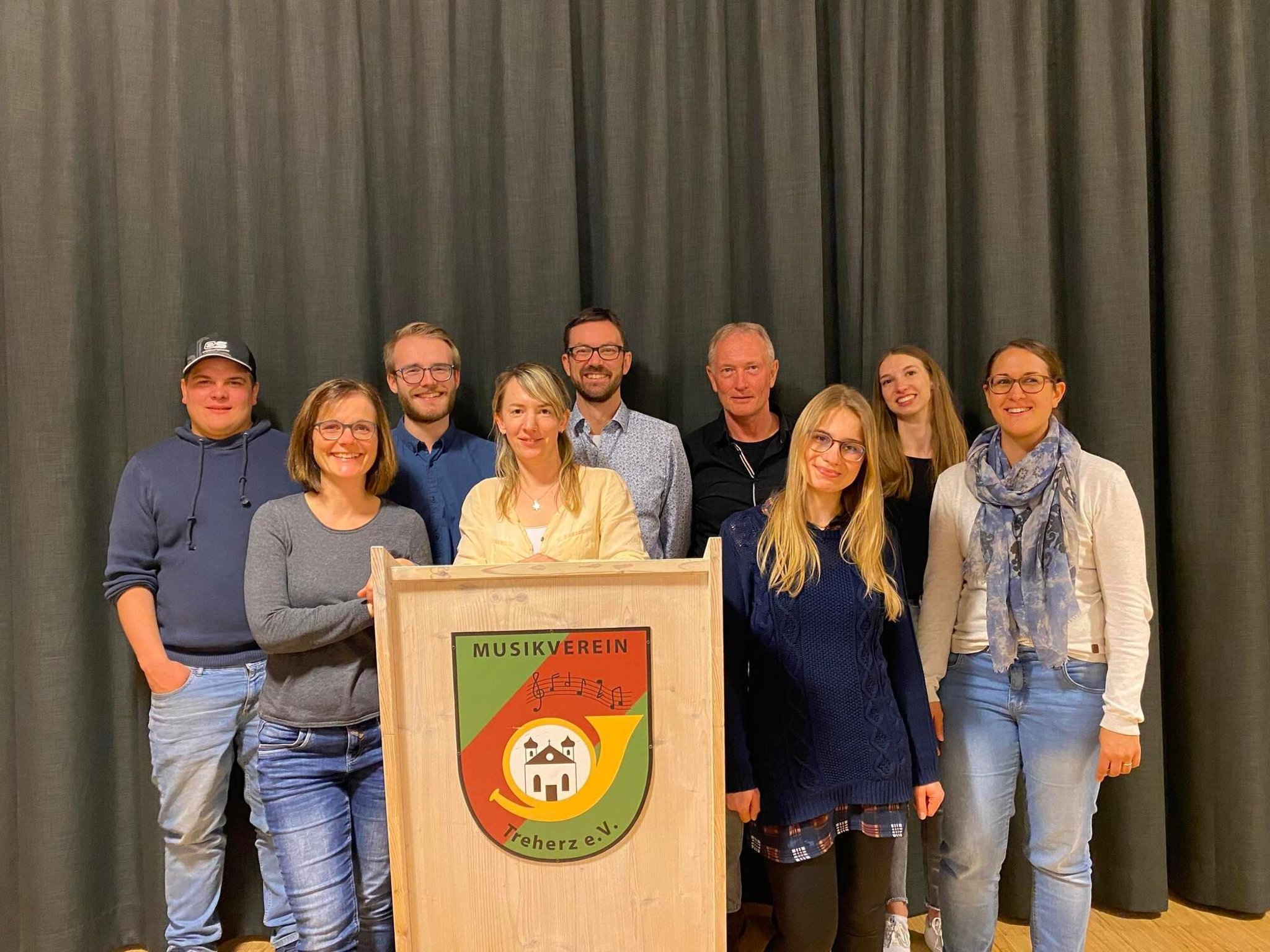 Der Musikverein Treherz sagt Danke