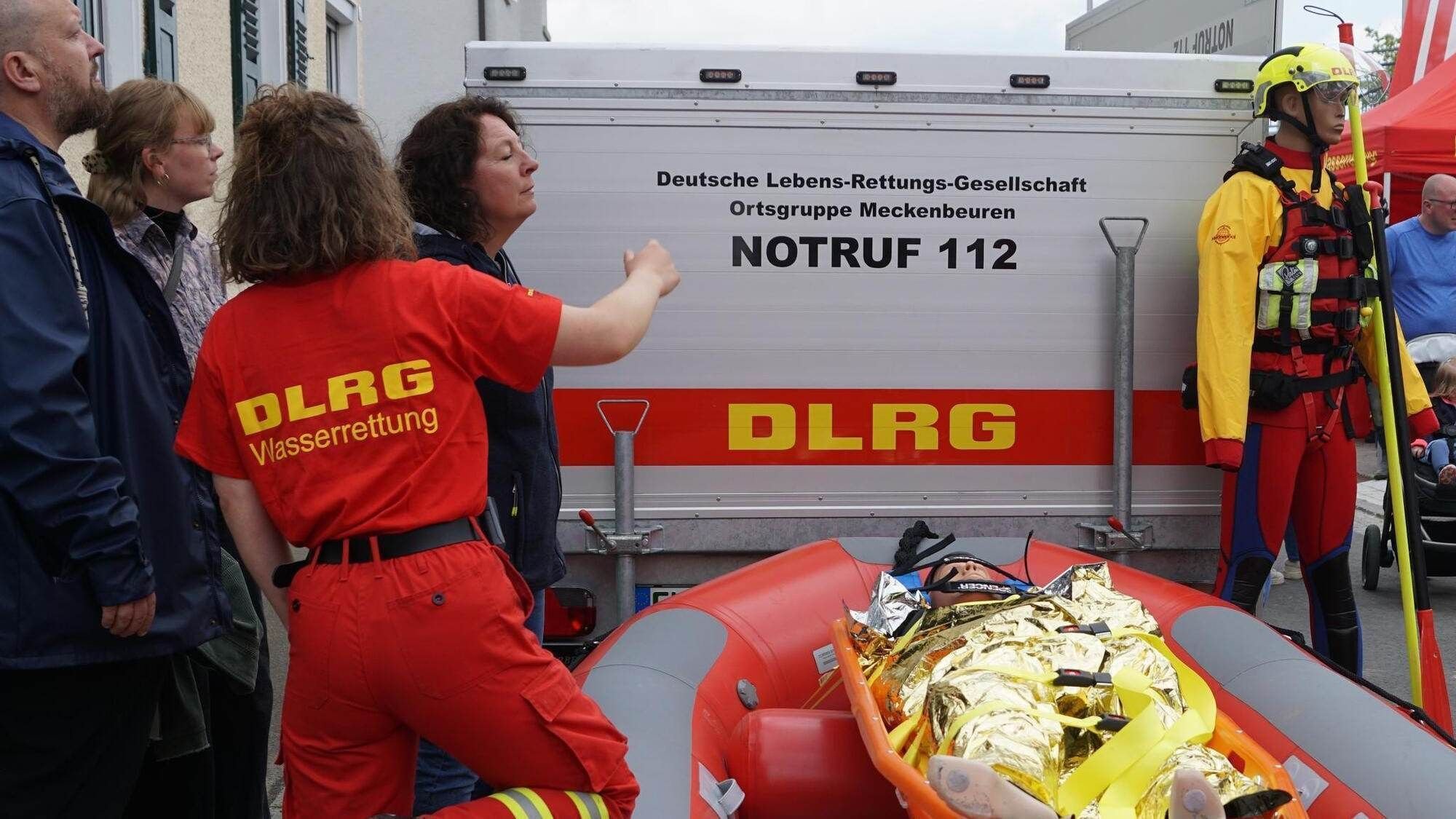 Weniger Ausbildungen, mehr Rettungseinsätze: DLRG Meckenbeuren steht ...