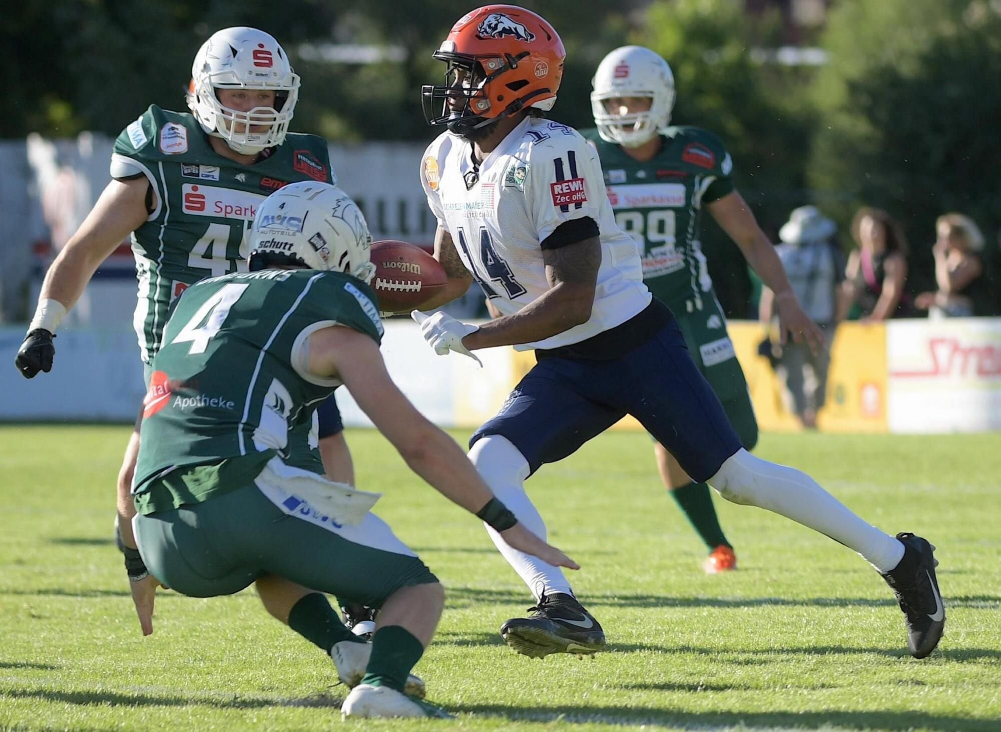 Ravensburg Razorbacks sind nach schwachem Start chancenlos