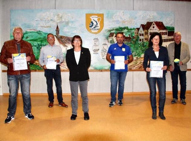 Sportgemeinschaft Schrezheim ehrt Mitglieder
