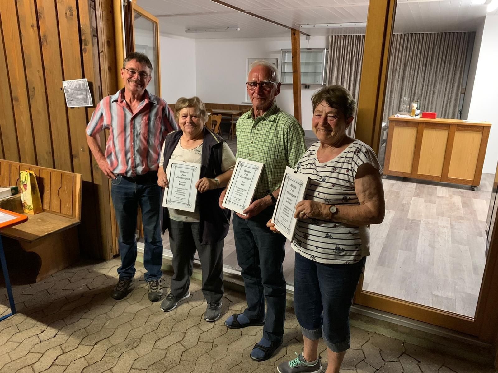 Adelbert Sohler 30 Jahre 1. Vorstand