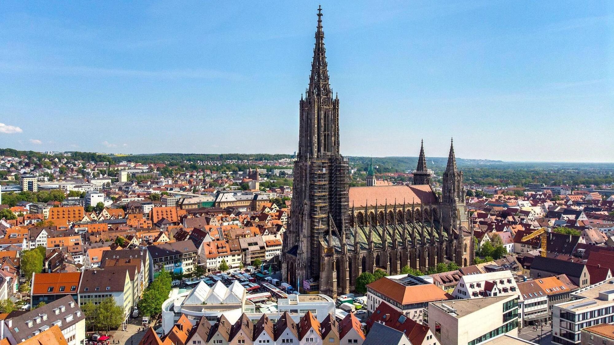 Aktivisten wollen an Ulmer Münster-Fassade gegen CDU protestieren