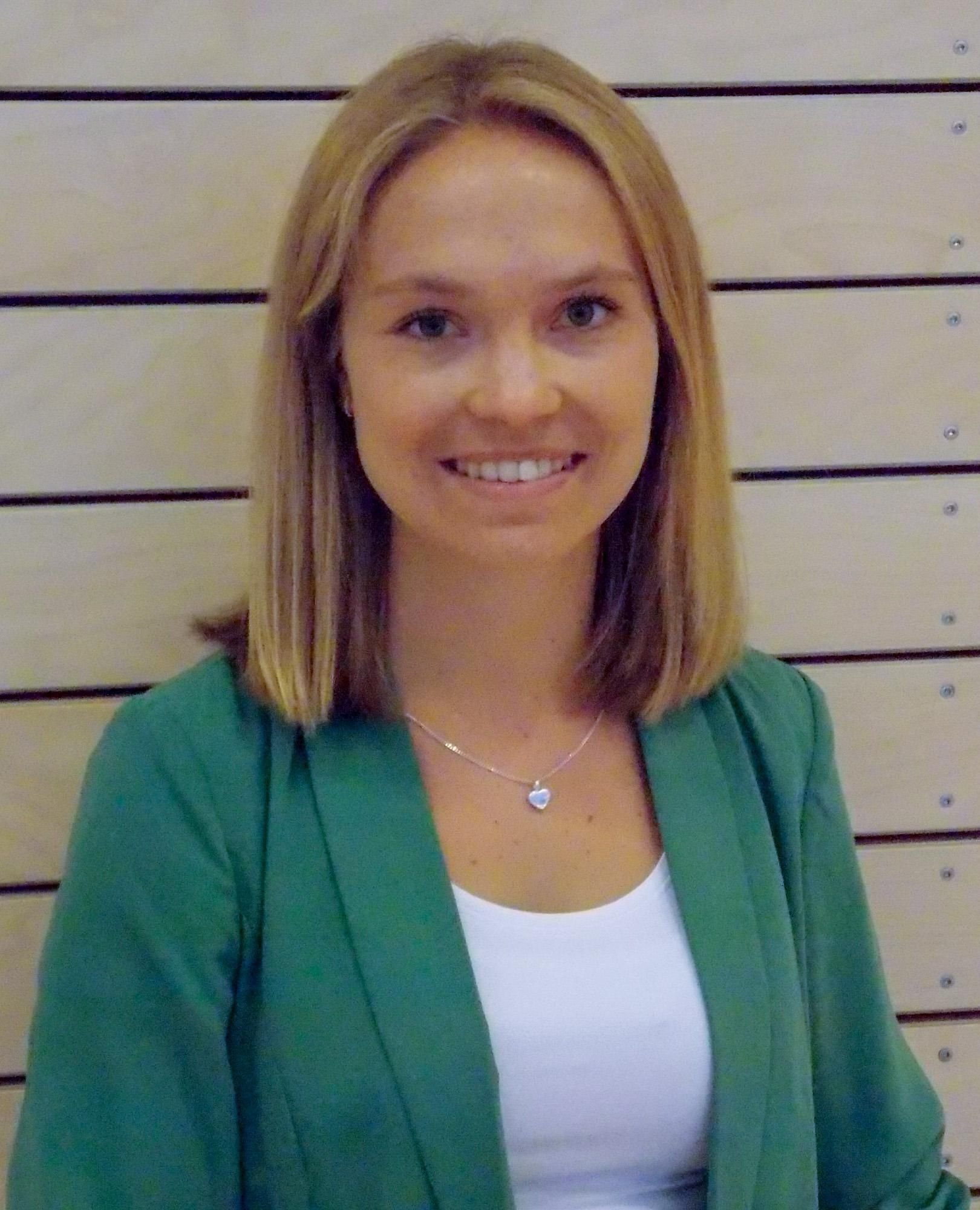 Sandra Schiele besteht ihre Feuertaufe