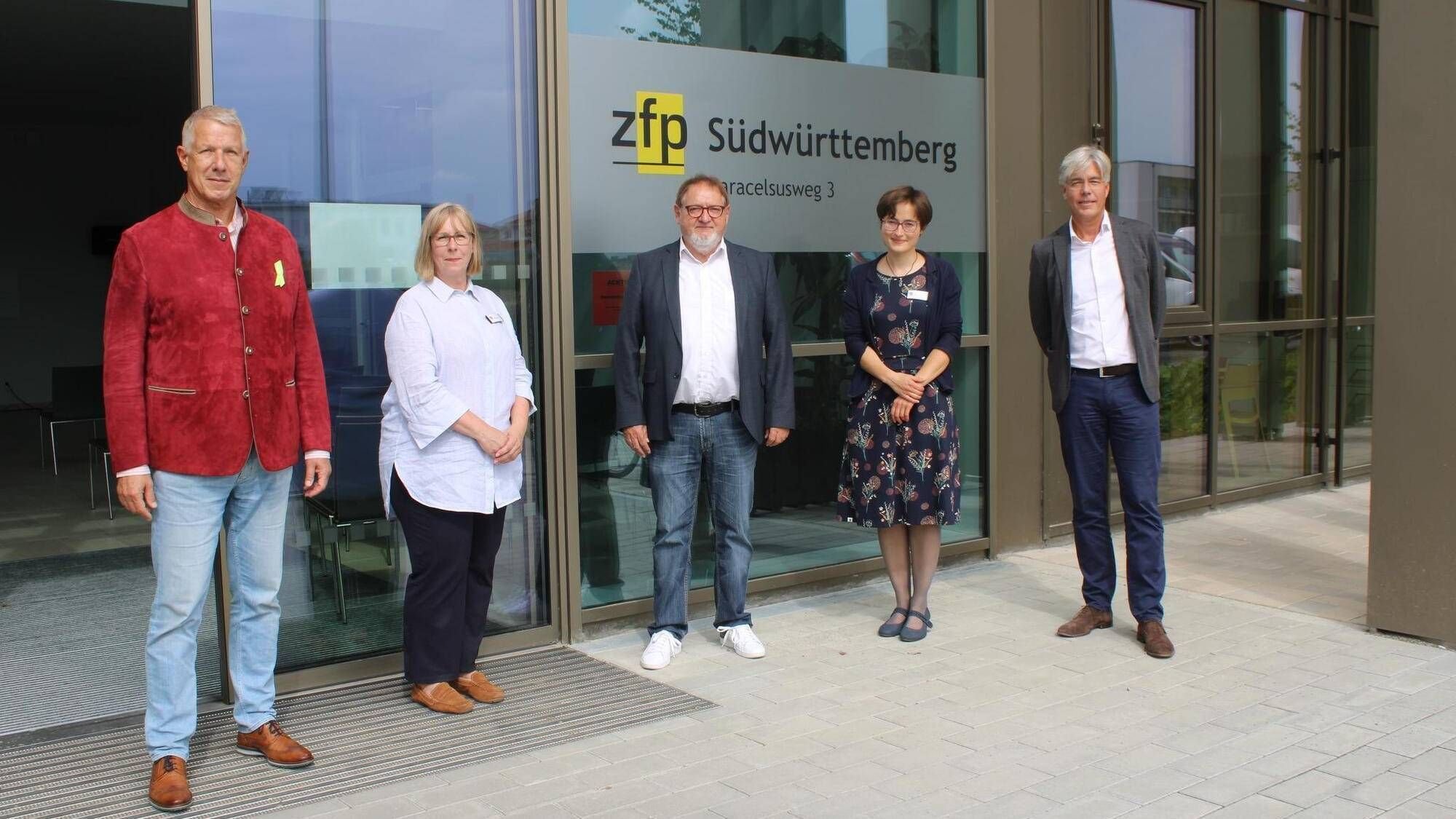 So verlief die Eröffnung des ZfP-Neubaus am Hauderboschen