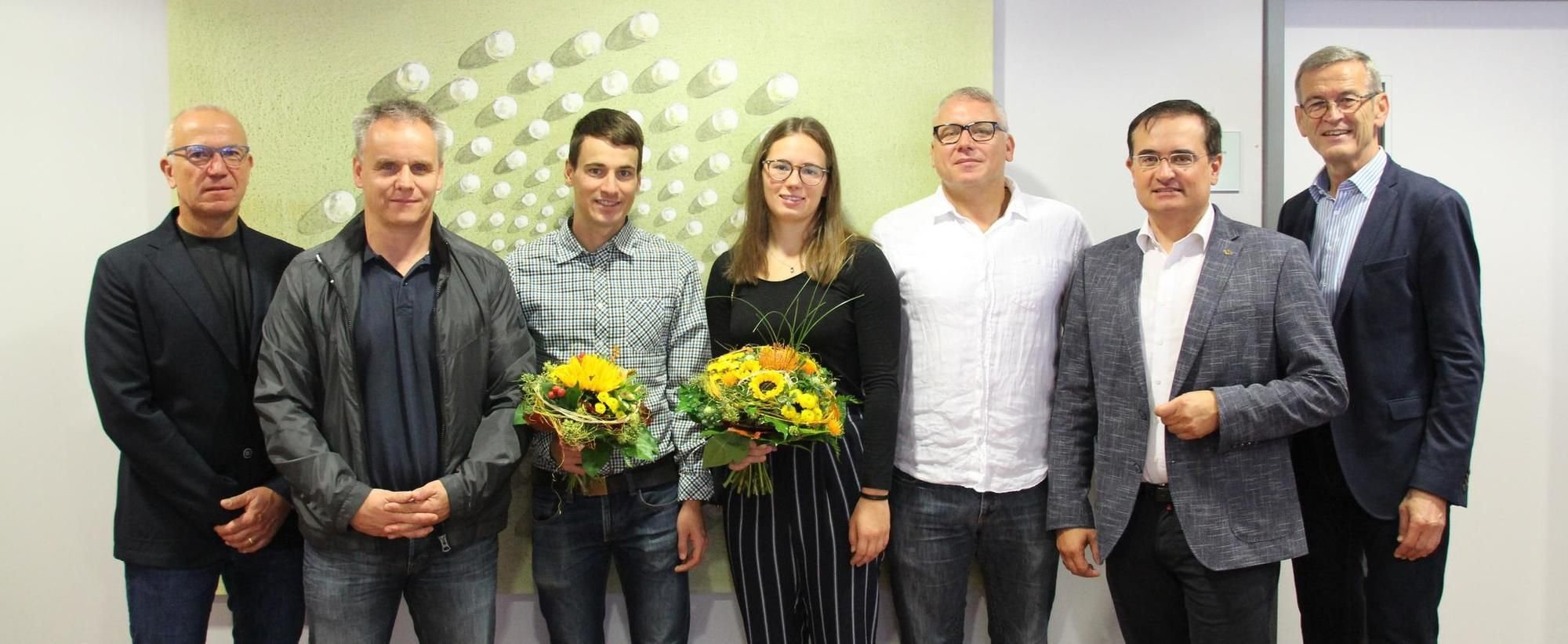 Deutsche Meister: Stadt Aalen ehrt Carolin Morassi und Joachim Krauth