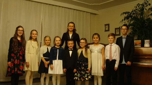 Kleine Meister an den Tasten