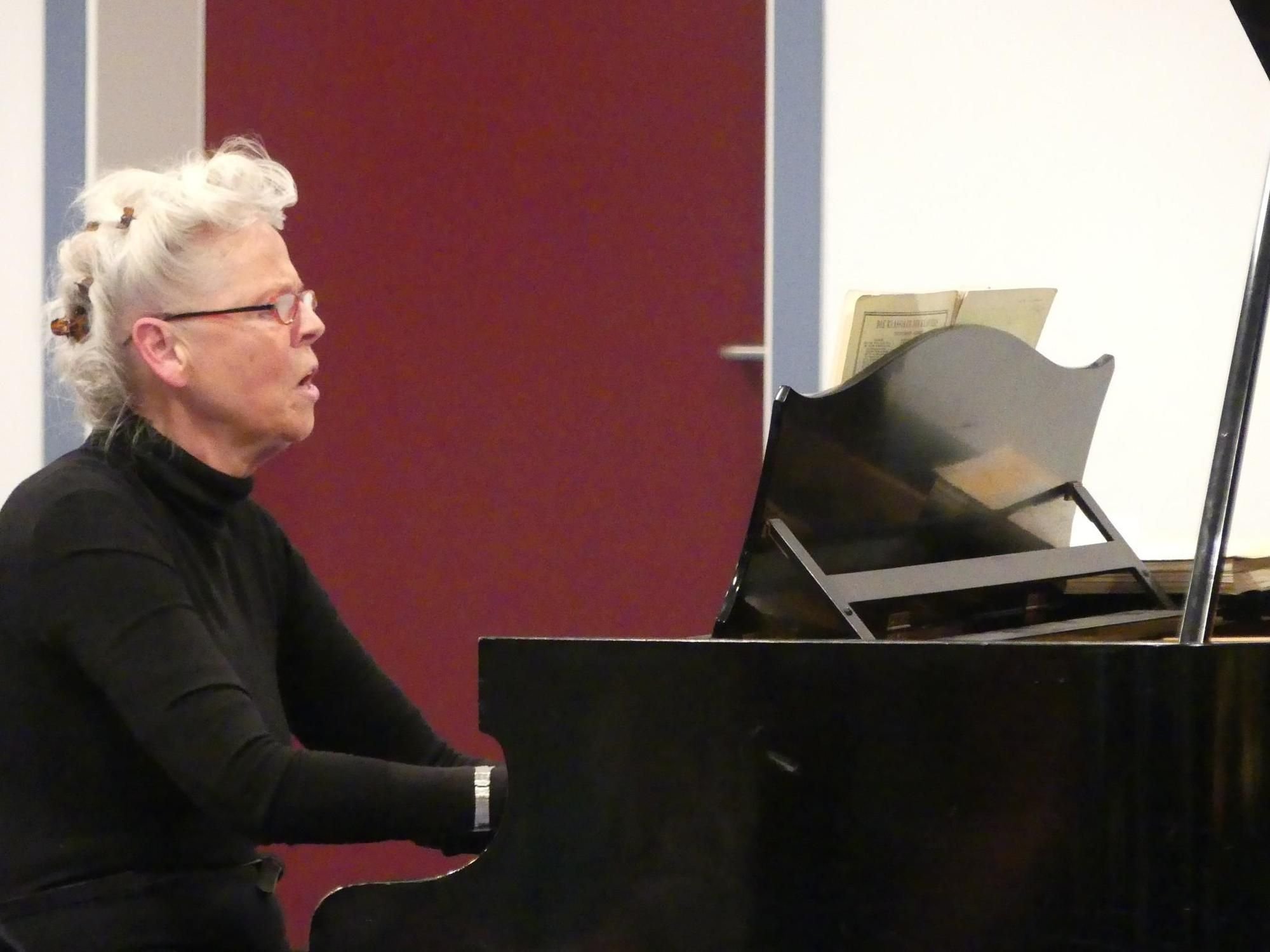 Pianistin Silvia Detzner spielte Geburtstagskonzert