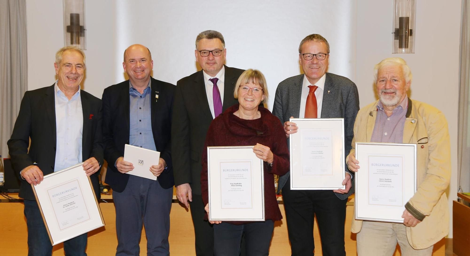 Zeidler würdigt 60 Jahre kommunalpolitische Arbeit