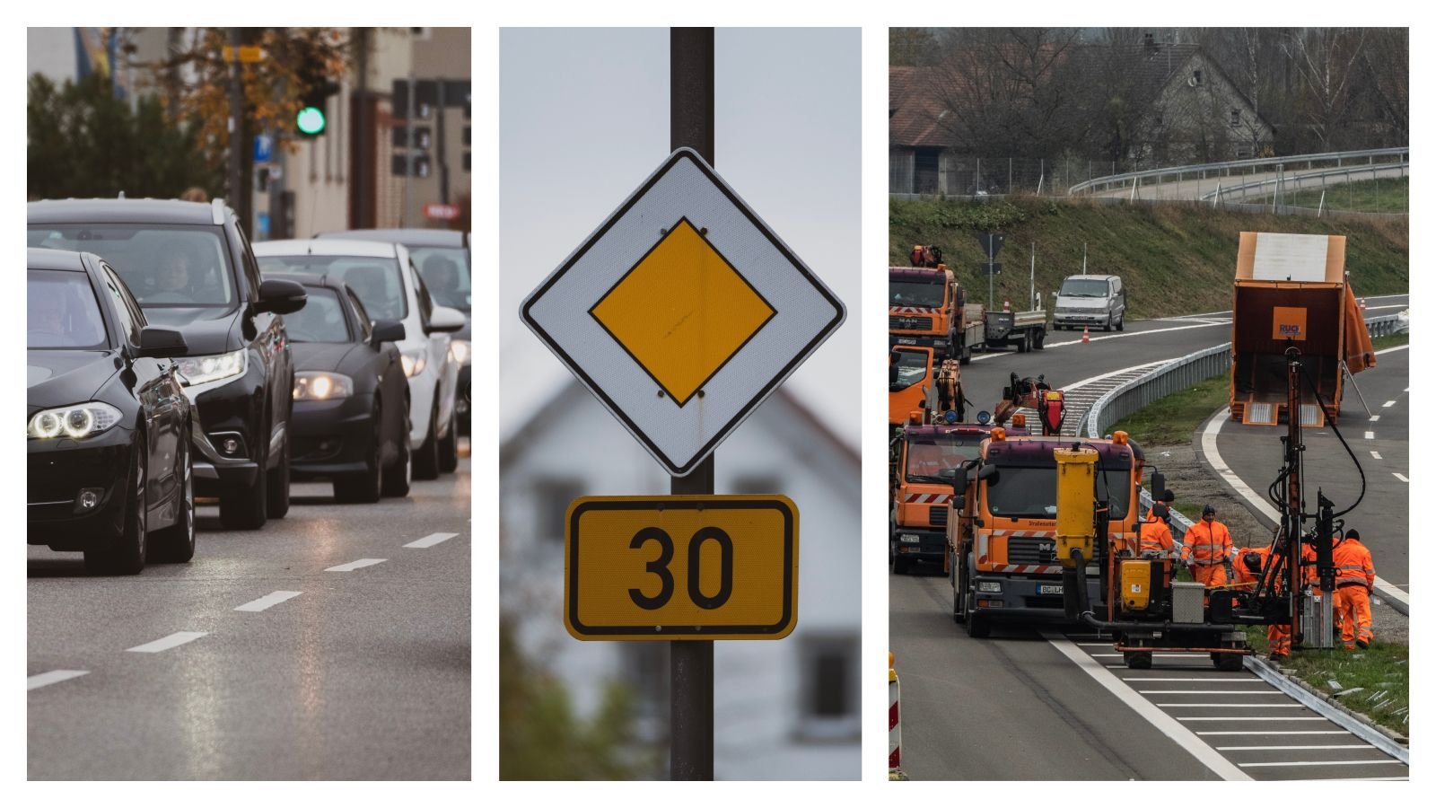 Warum die B30 trotz neuer Umfahrung eine Straße am Limit bleibt