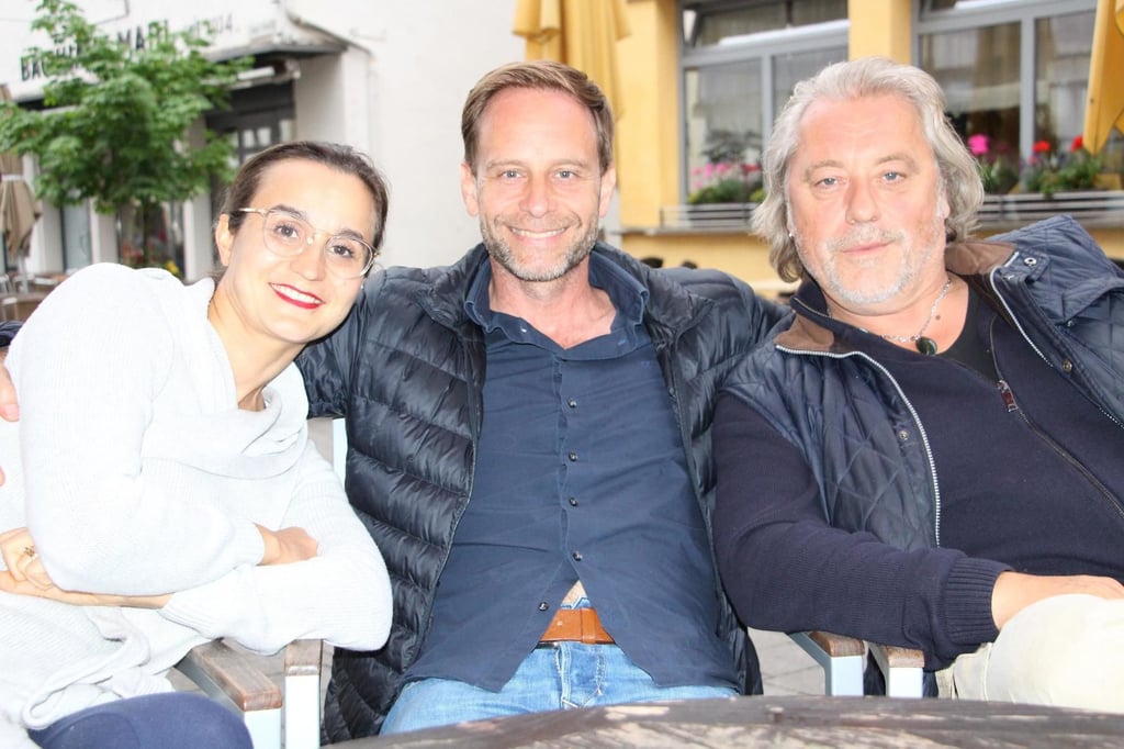 Berliner Schauspieler zu Besuch in der Stadt