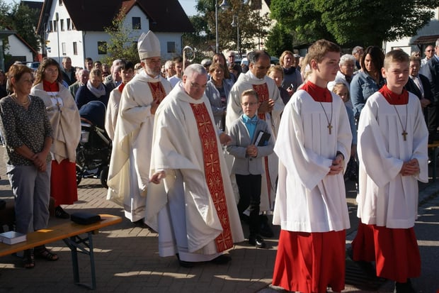 Weihbischof Thomas Maria Renz predigt