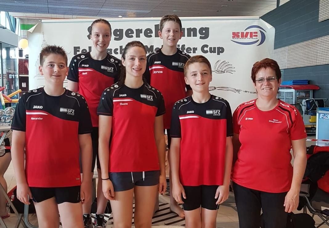 Hanna May schwimmt wie entfesselt