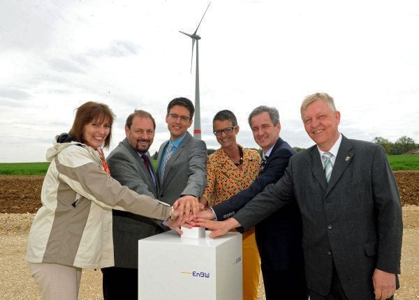 EnBW weiht ihr Pilotprojekt für den Ausbau der Windkraft in Baden ...