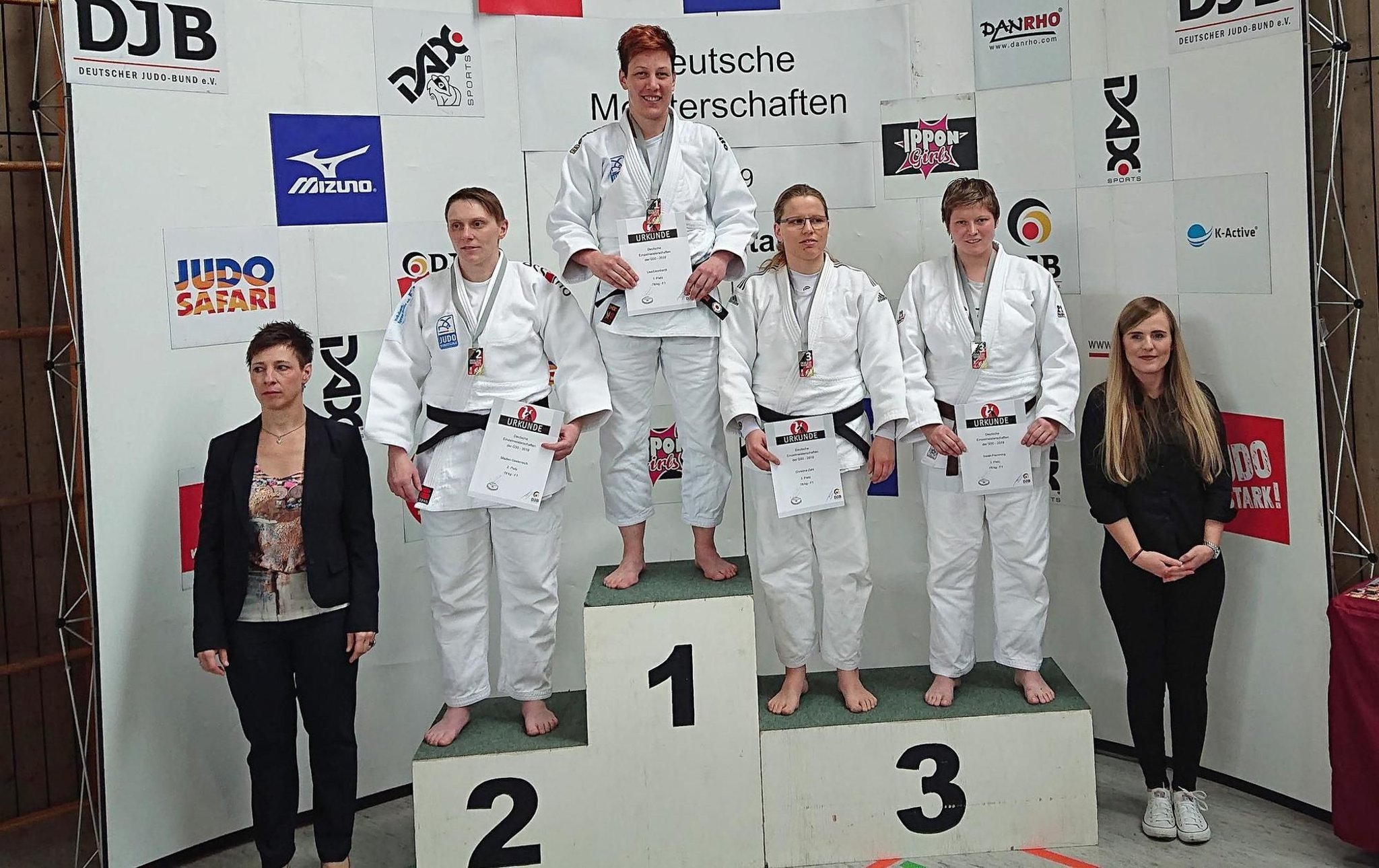 Lisa Leonhardt ist Deutsche Meisterin im Judo Ü30