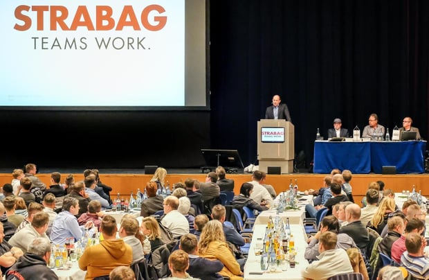 Strabag fährt Rekordergebnis ein