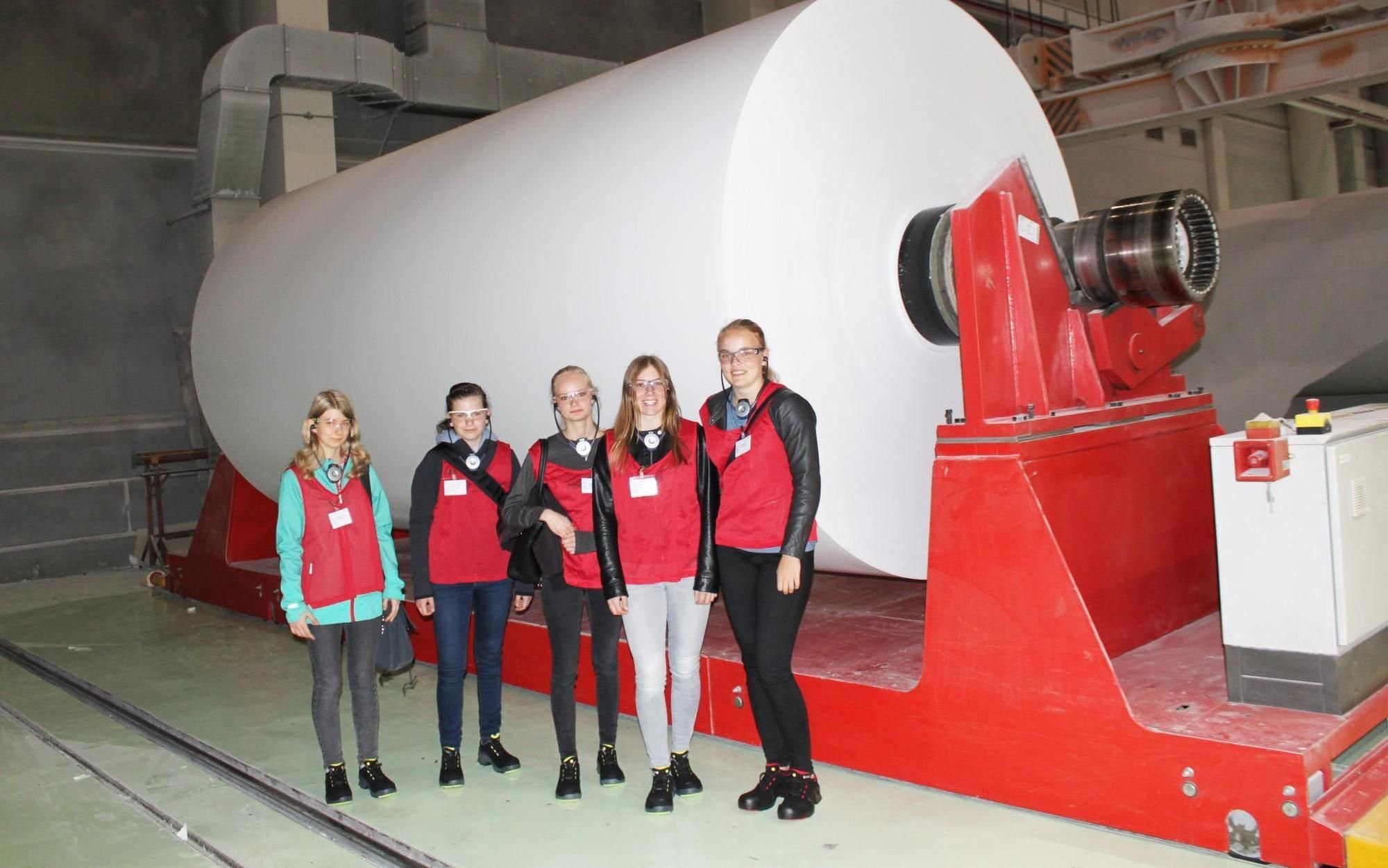 Girls-Day bei Sappi in Ehingen