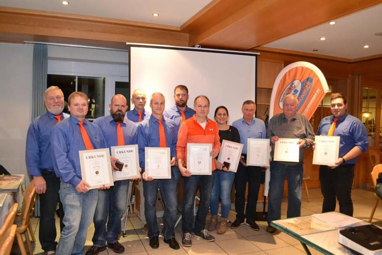 MSC ehrt langjähirge Mitglieder