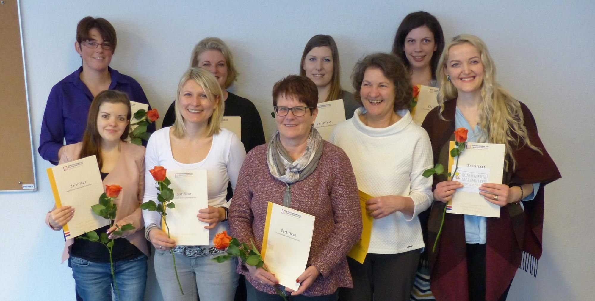 13 neue Tagesmütter im Landkreis Biberach