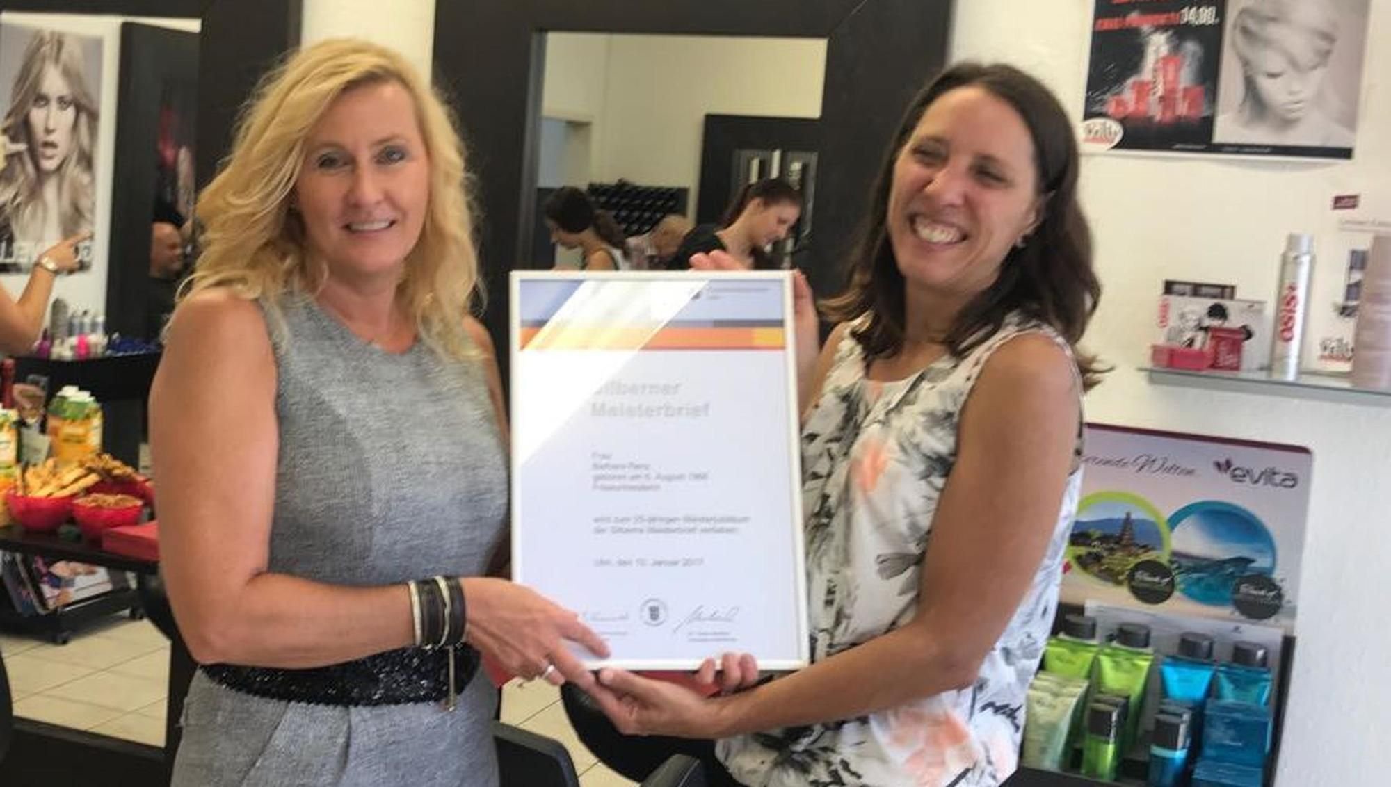 Barbara Renz feiert Jubiläum