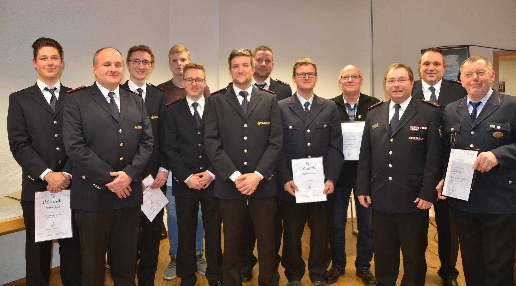 Schwendier Wehr rückt 53 Mal aus