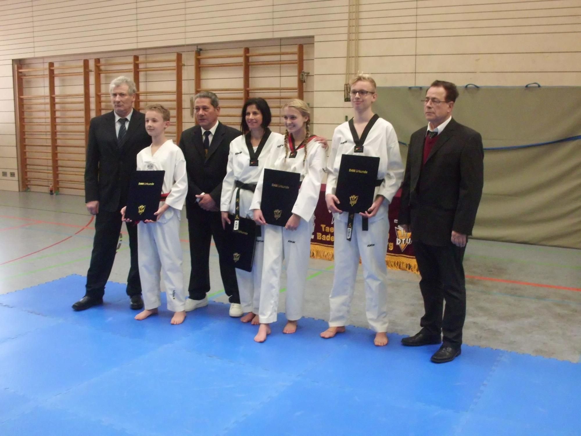 Neue Dan-Träger beim MTV Aalen