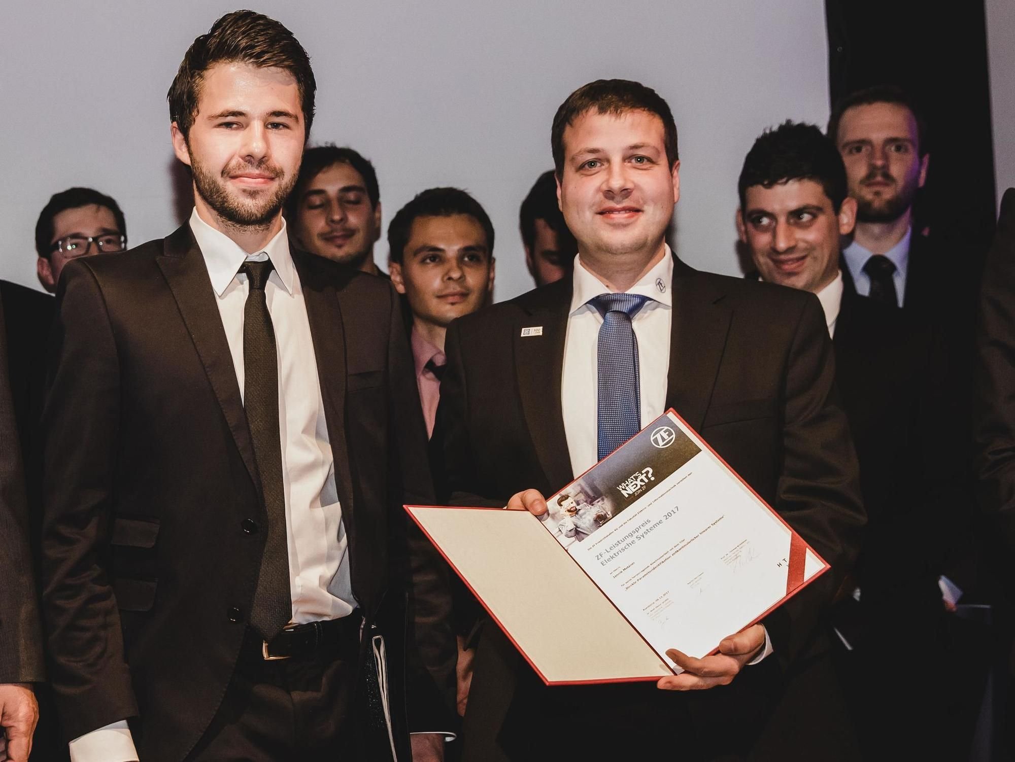 Jannik Metzner mit bester Abschlussarbeit