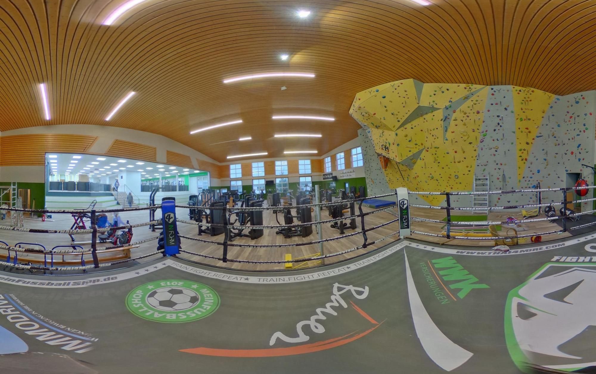 360-Grad-Tour durchs neue Laichinger Fitnessstudio