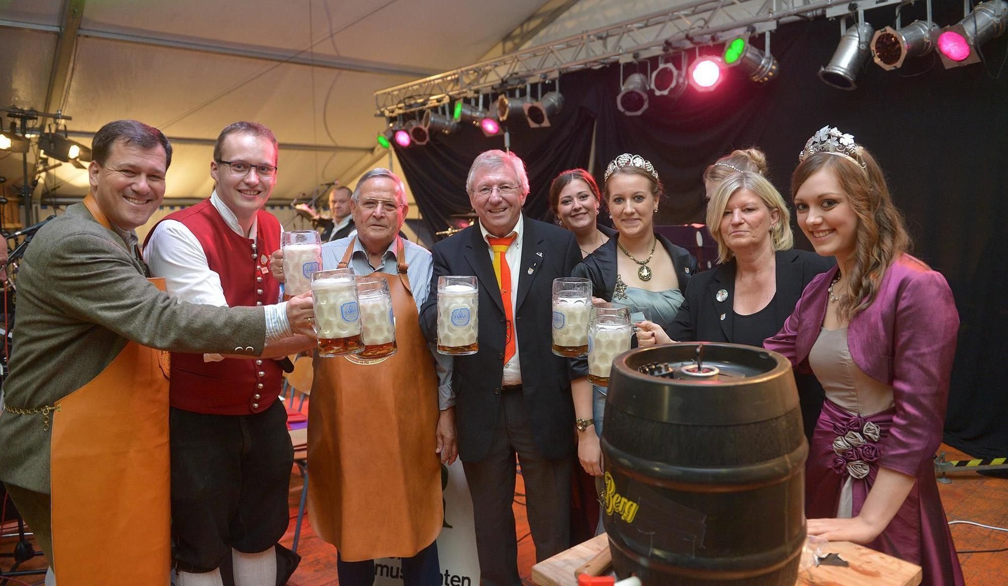 Das Bergfest ist eröffnet