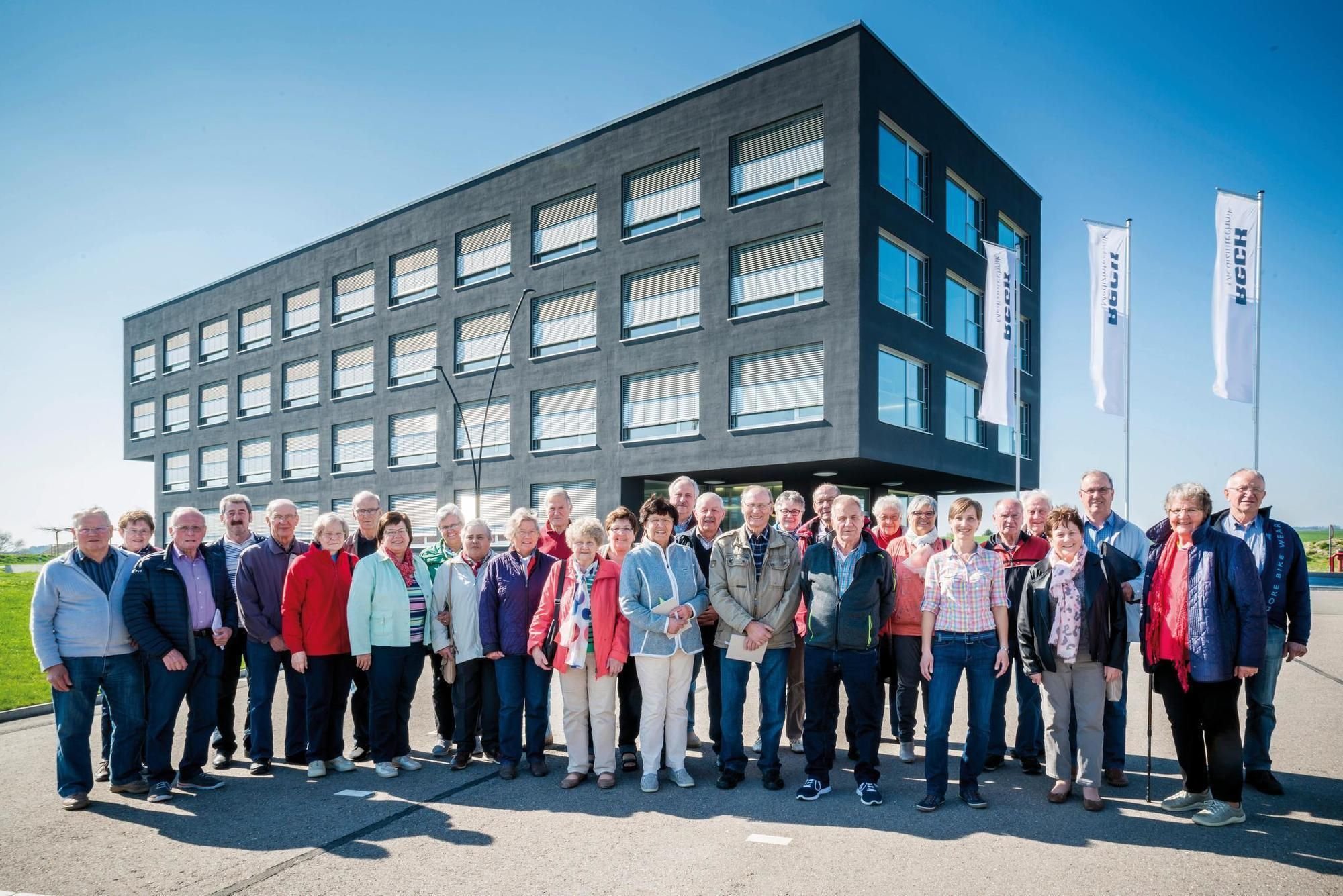 Grüninger besichtigen Firma Reck