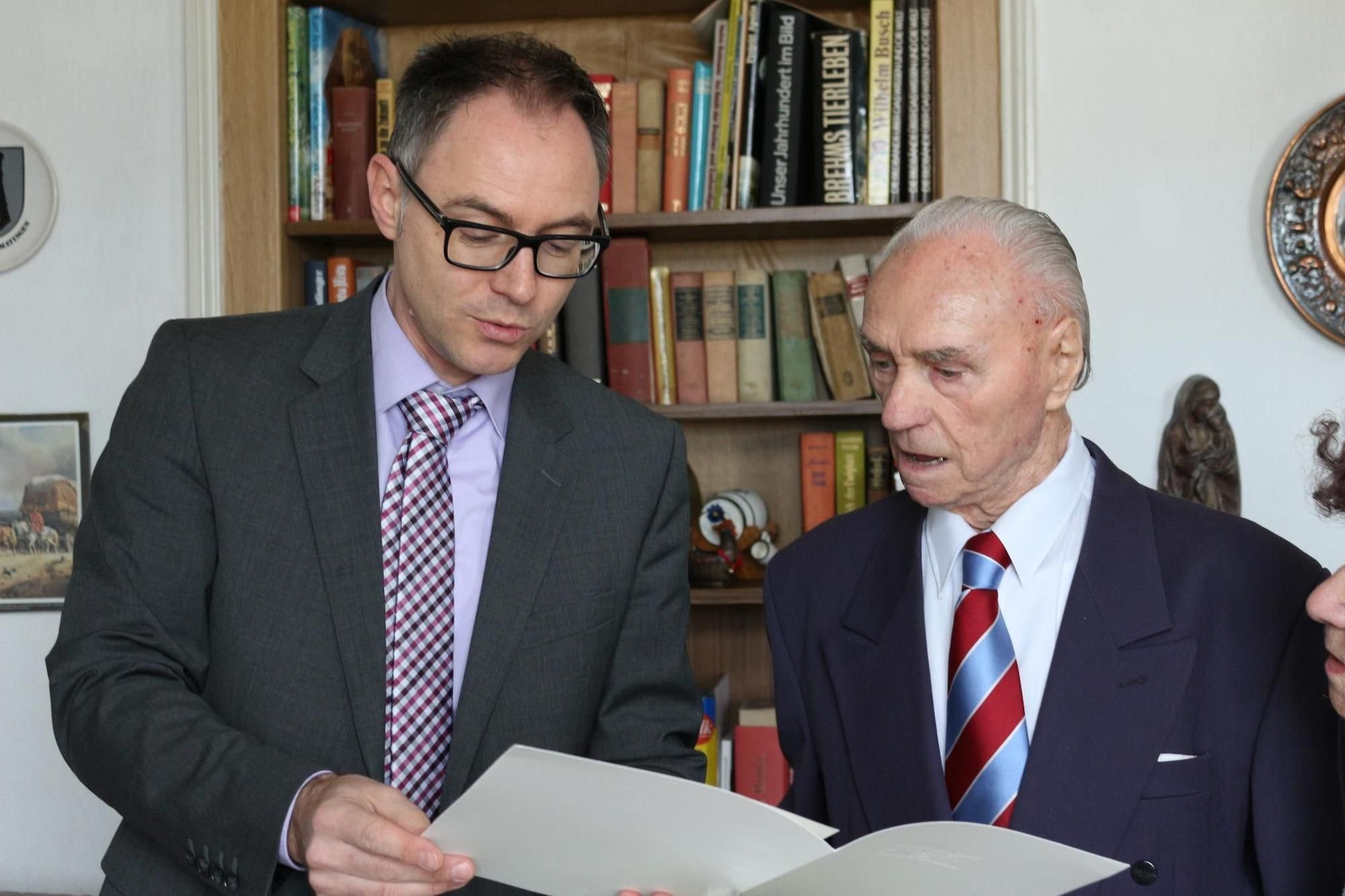 Josef Bisinger feiert seinen 90. Geburtstag