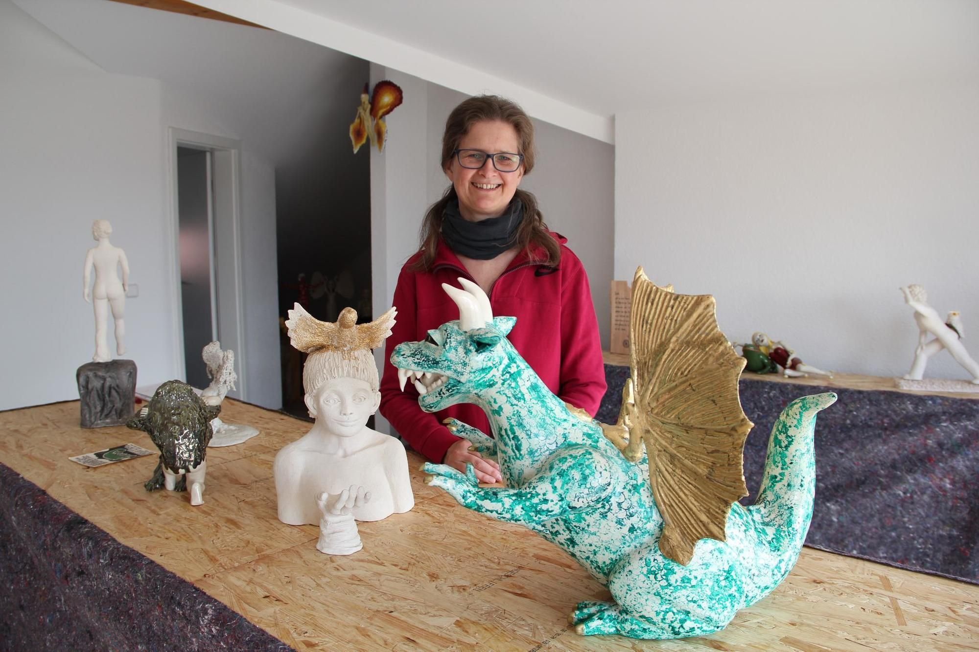 Irene Fink zeigt ihre Werke in Öpfingen