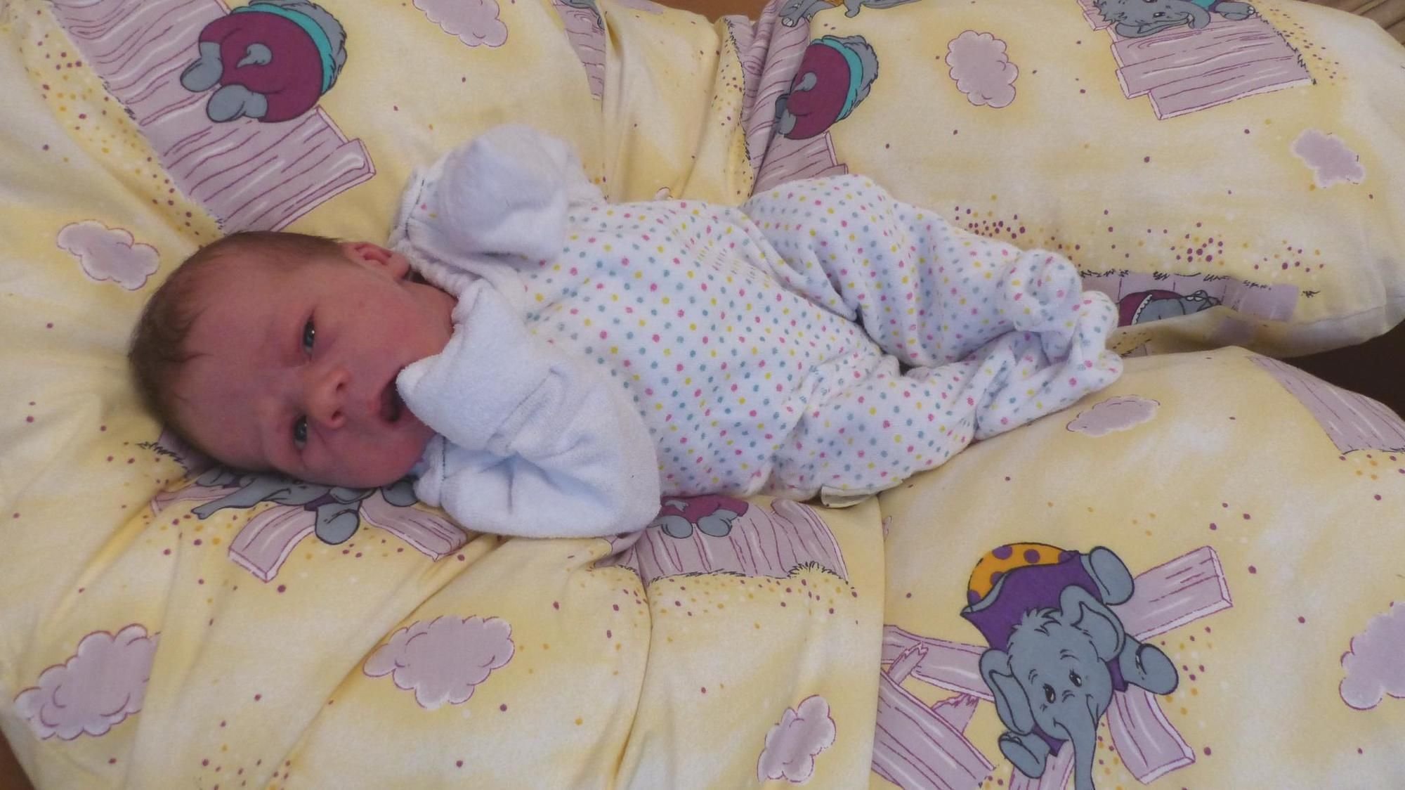 Der kleine Nico ist das 400. Baby