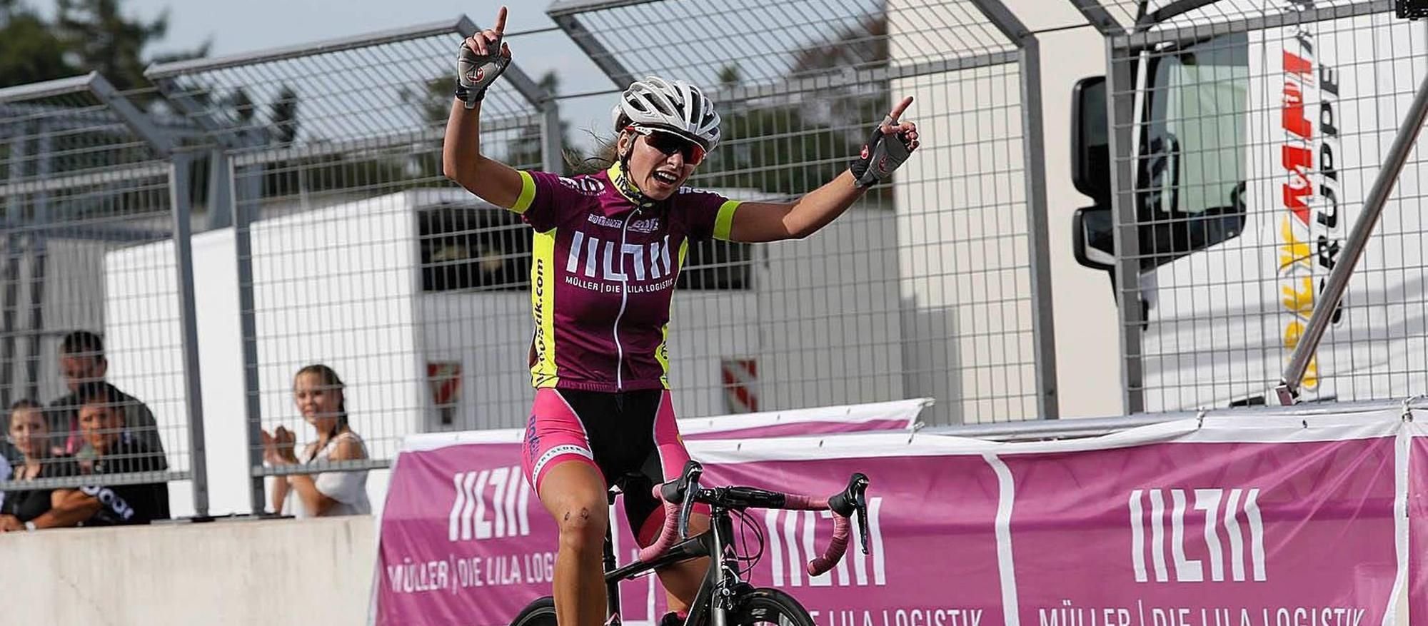 Liane Lippert ist Deutsche Bergmeisterin