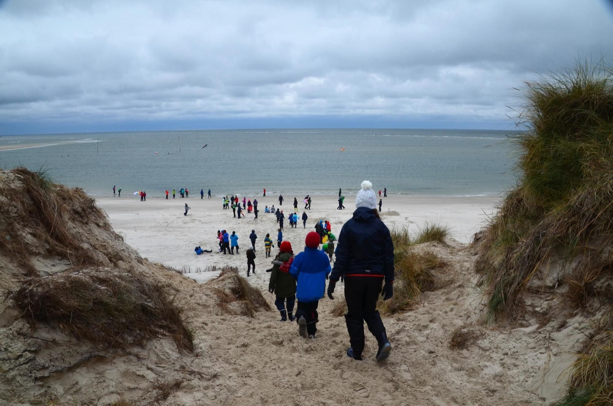 Schüler erleben die Nordseeinsel Amrum