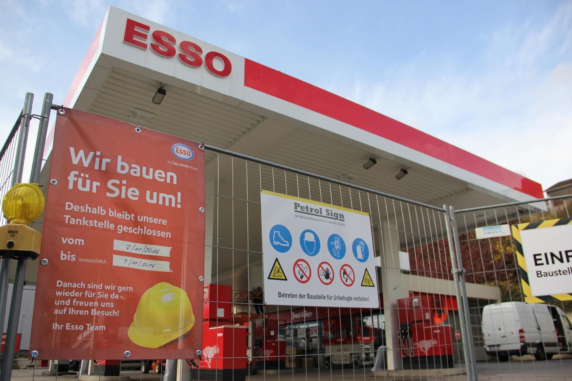 Synergy kommt nach Markdorf: Esso-Tankstelle wird neu gestaltet