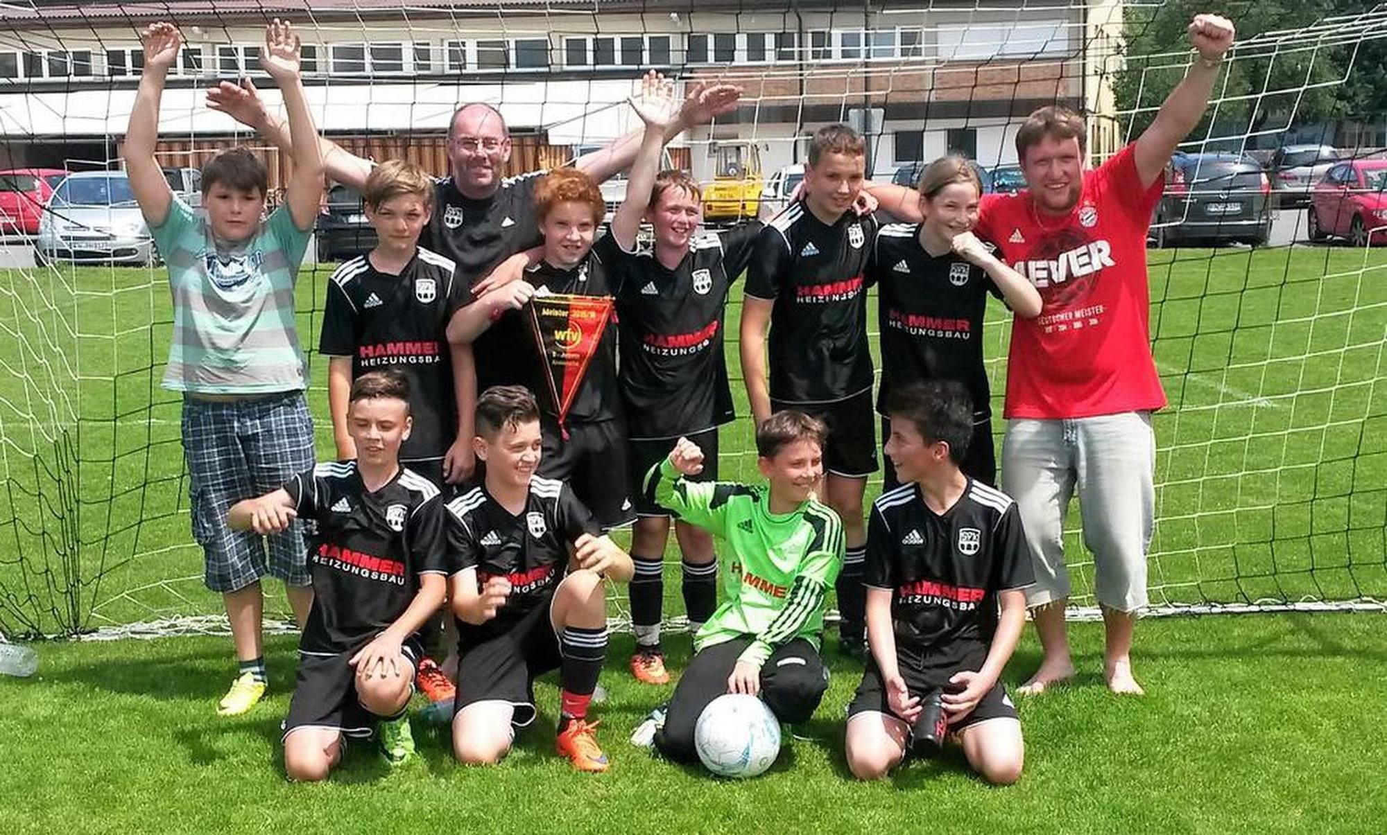 D2-Jugend des SV Kehlen wird Kreisstaffel-Meister