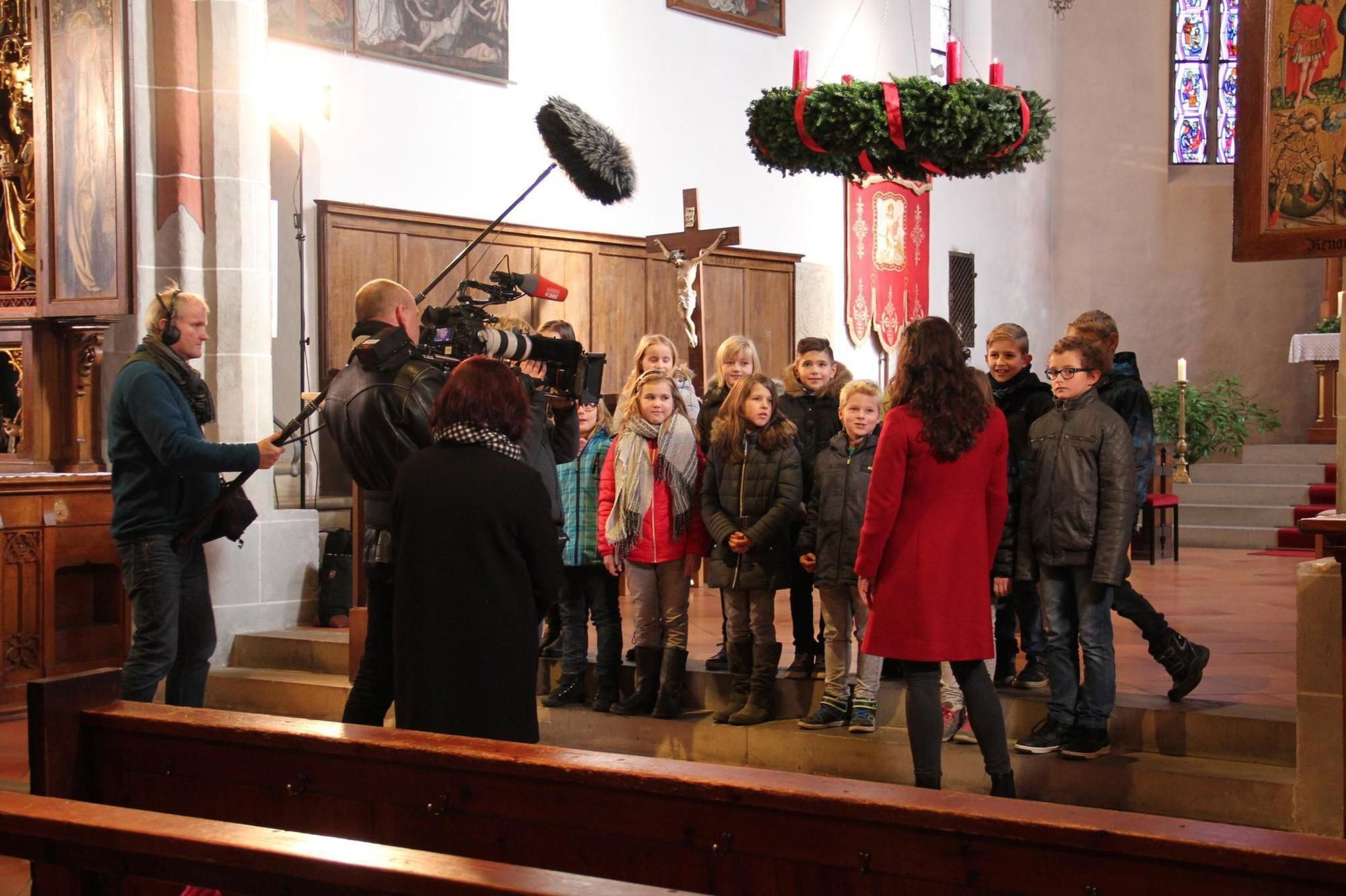 SWR-Fernsehen dreht in Oberstadion
