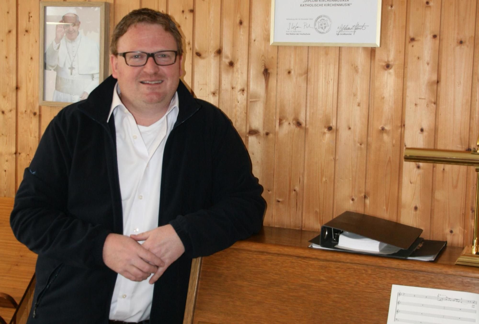 Kirchenmusiker mit Leib und Seele