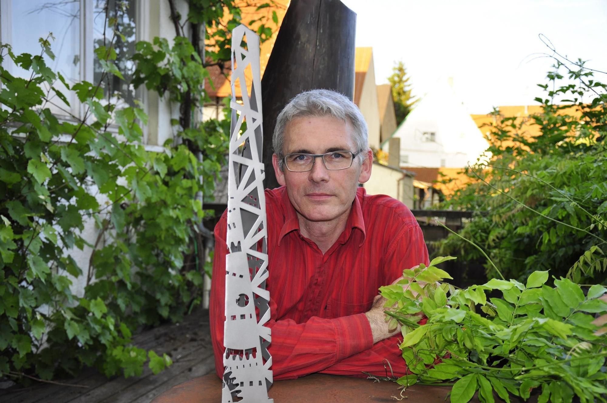 Gerold Jäggle stellt derzeit in Stuttgart aus