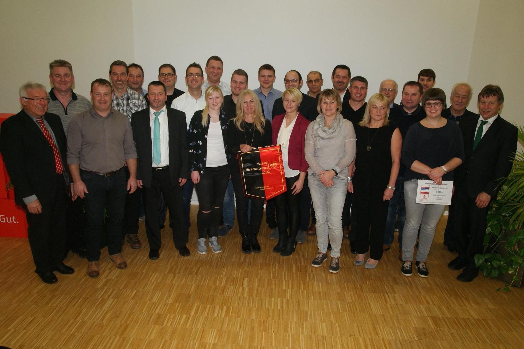 SV Ringingen ist Ehrenamtspreis-Bezirkssieger 2016